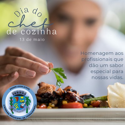 Dia do Chefe de Cozinha — Câmara Municipal
